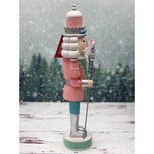 Holiday | Peppermint Square Pink 18 Pastel Candy Nutcracker Swirl ...